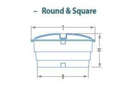 POLYETHYLENE ROUND TANK (WEIDA)