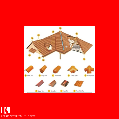MONIER ROOF TILE ( RUSSET BROWN )